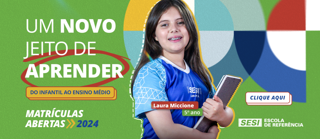 Banner site 1 - Escola SESI